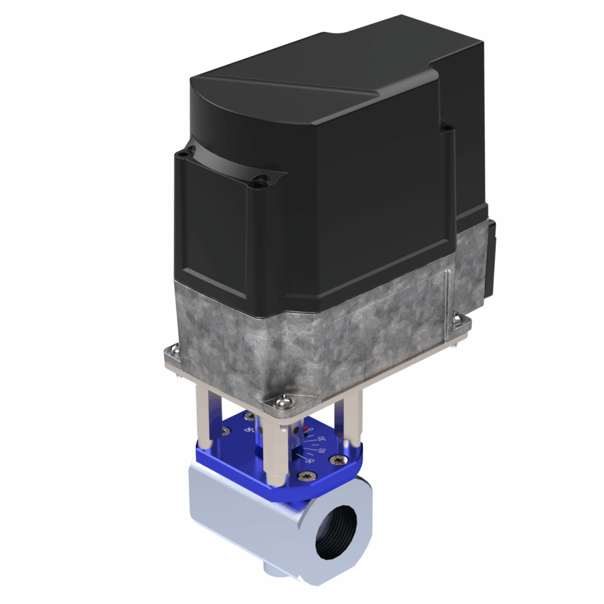 Siemens, 1" NPT Control Valve with Actuator - Rockford Systems, LLC