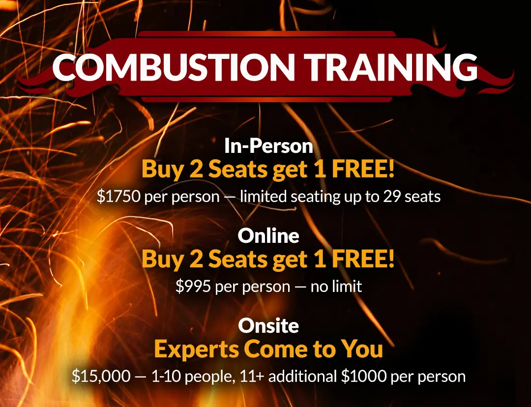 2-Day NFPA 86 Combustion Applications Workshop - Rockford Systems, LLC